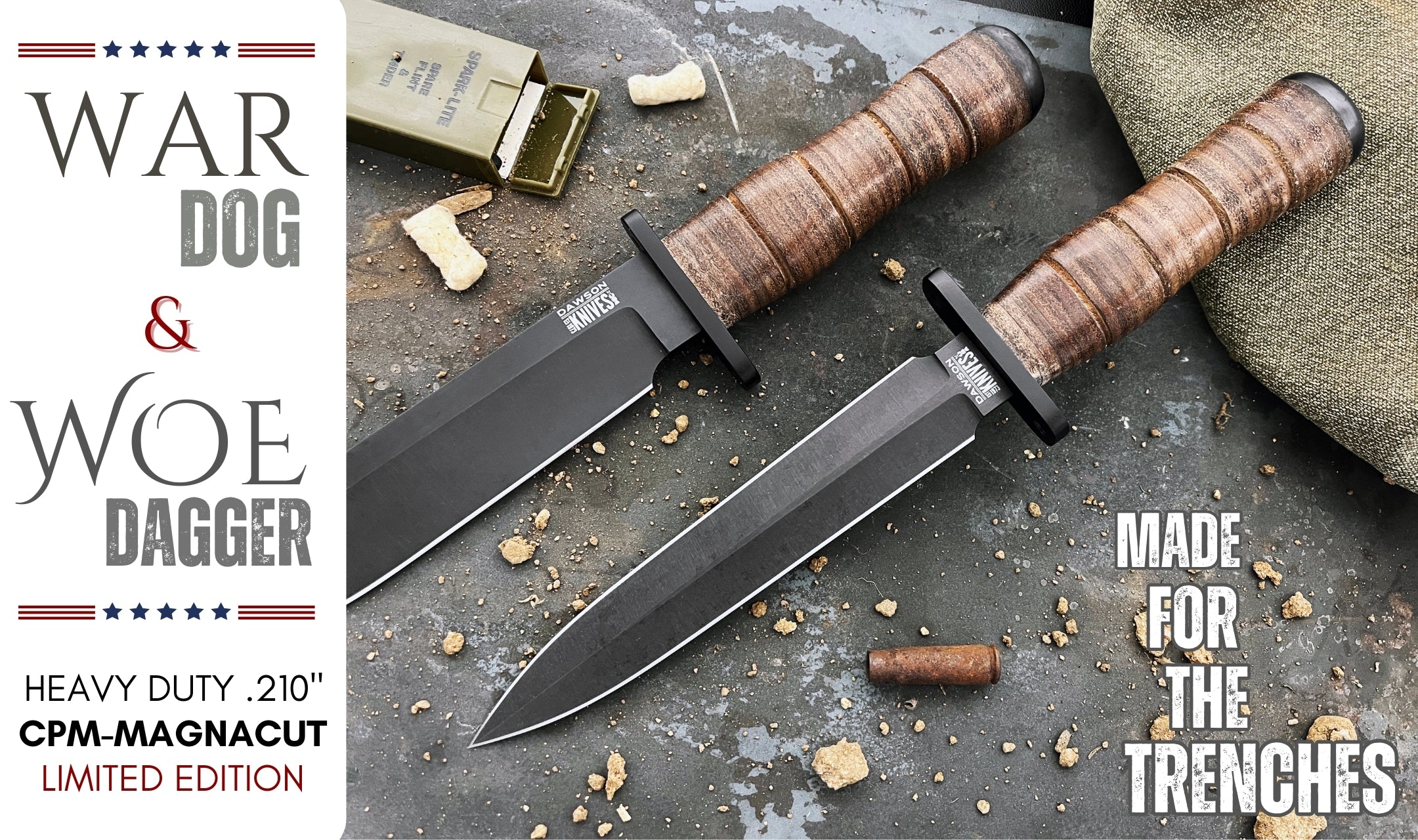 Dawson Knives | Quality Fixed Blades, 100% Made In America