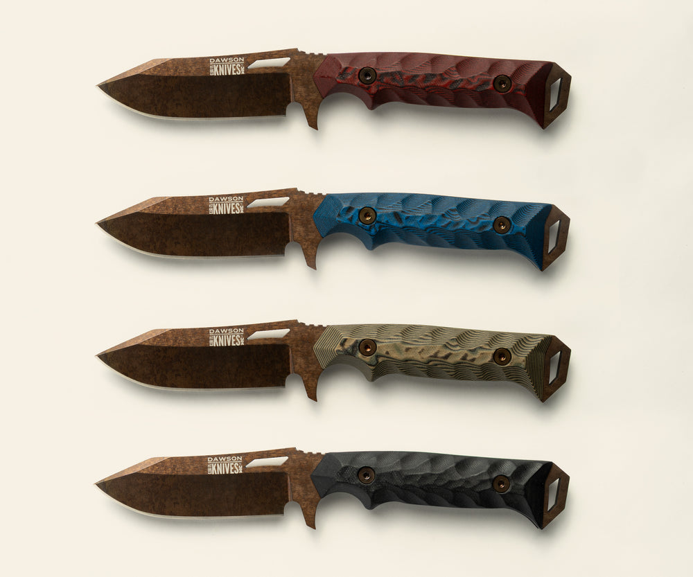 BACKPACKING + SURVIVAL FIXED BLADE KNIVES | MADE IN THE USA – Dawson Knives