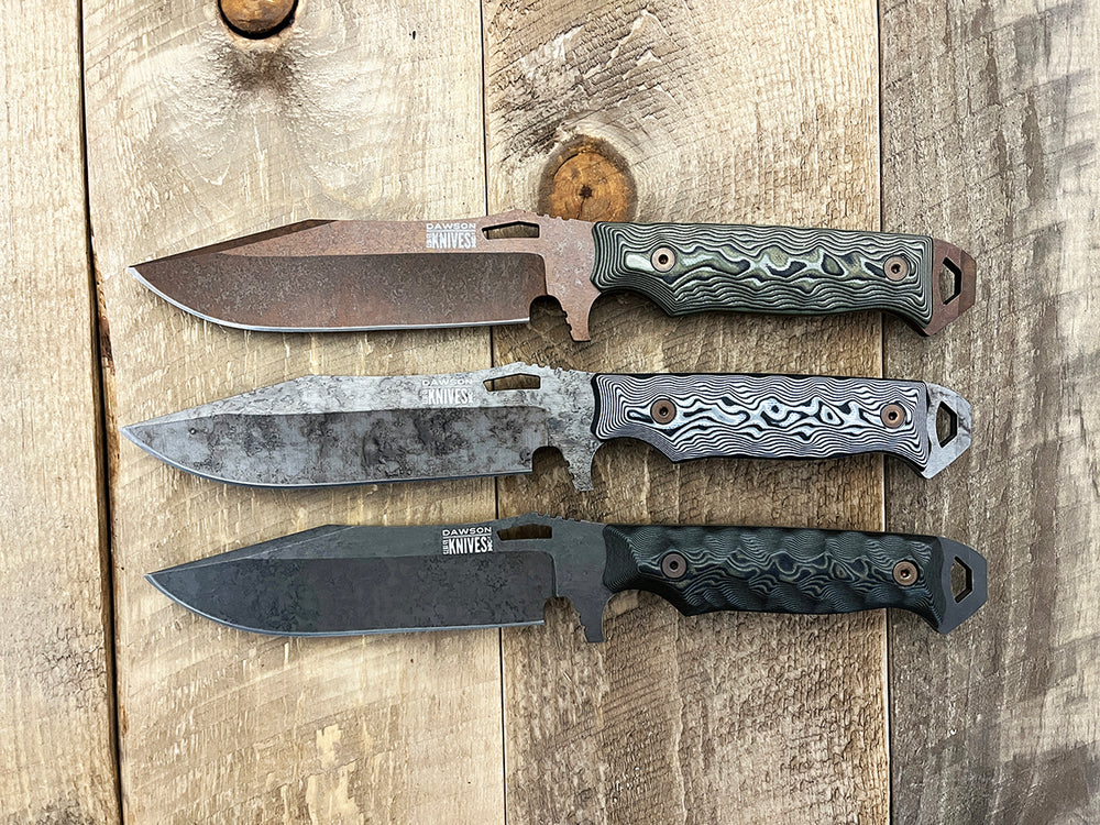 BACKPACKING + SURVIVAL FIXED BLADE KNIVES | MADE IN THE USA – Dawson Knives